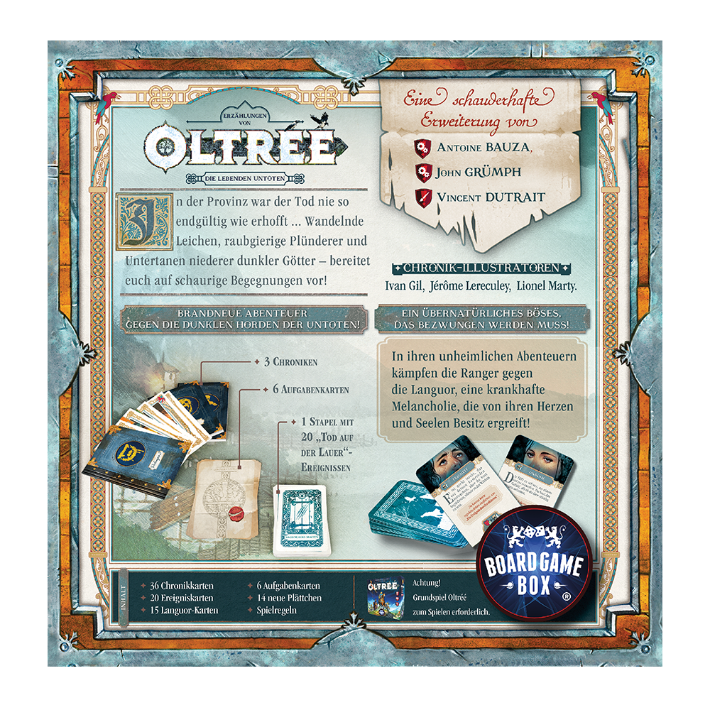 Board Game Box GmbH - Oltréé Die lebenden Untoten